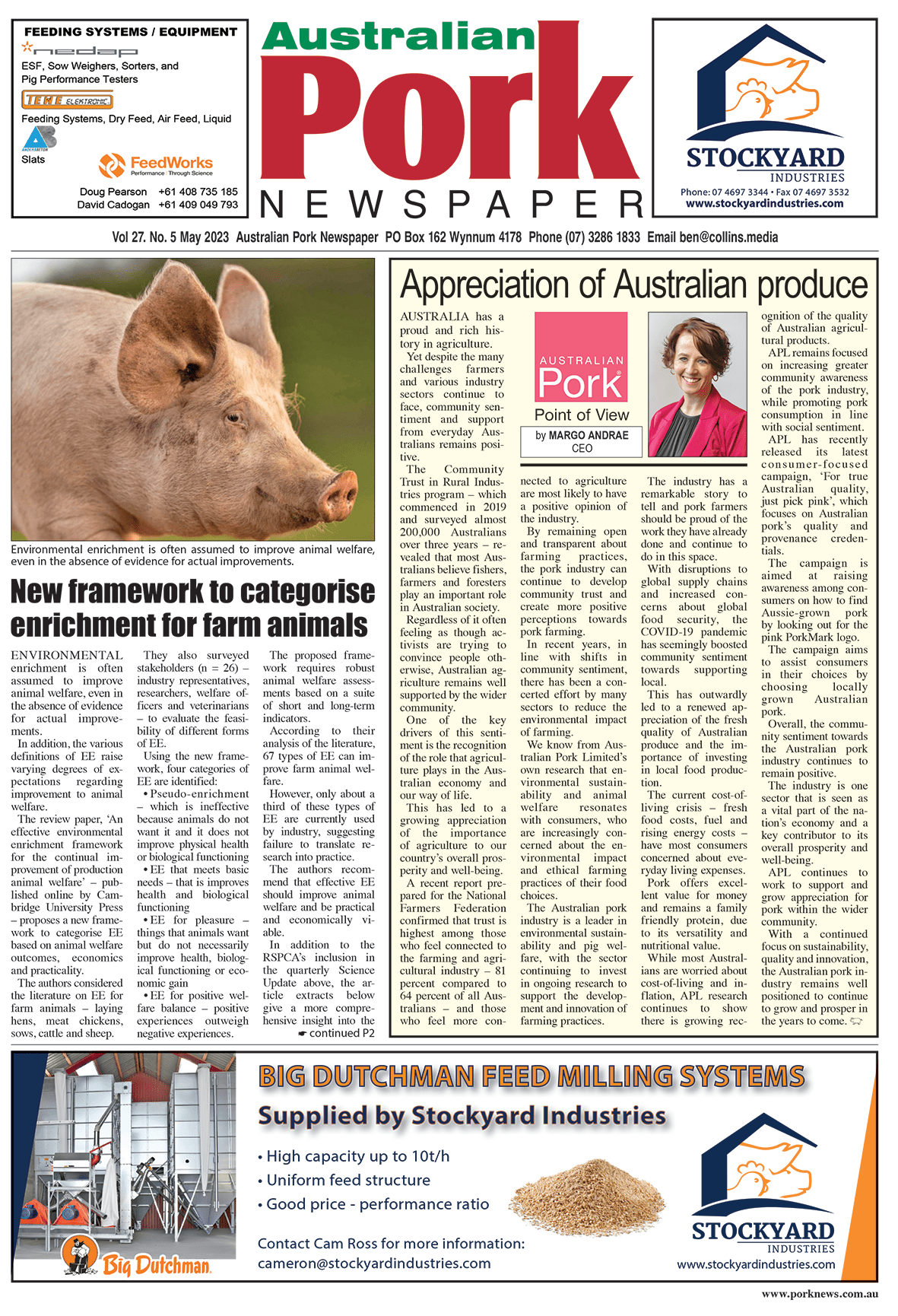 May 2023 - Australian Pork Newspaper