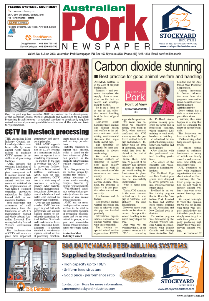 Australian Pork Newspaper – The only specialised pork paper