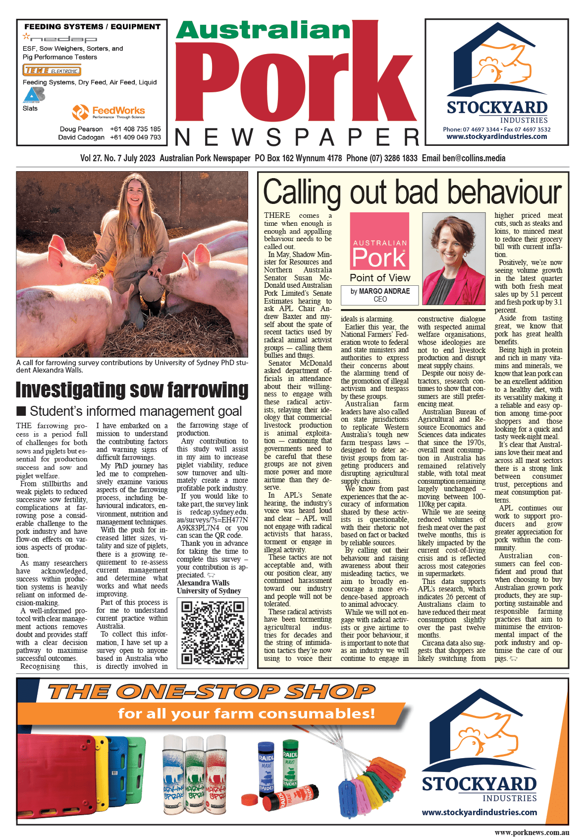 July 2023 - Australian Pork Newspaper
