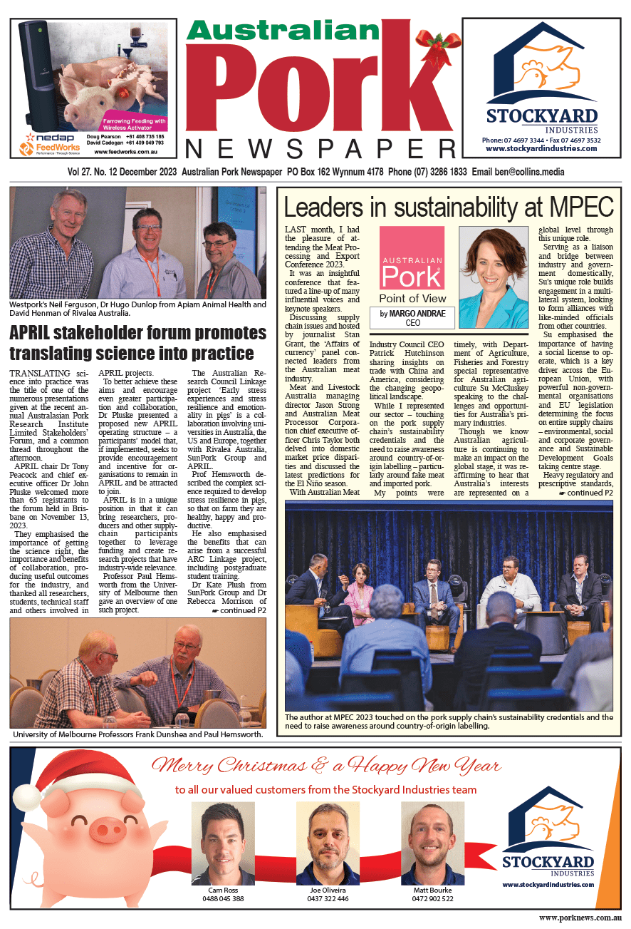 December 2023 - Australian Pork Newspaper