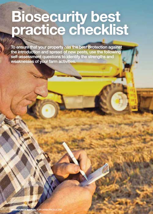 Grains Biosecurity Plan safeguards our future - Australian Pork Newspaper