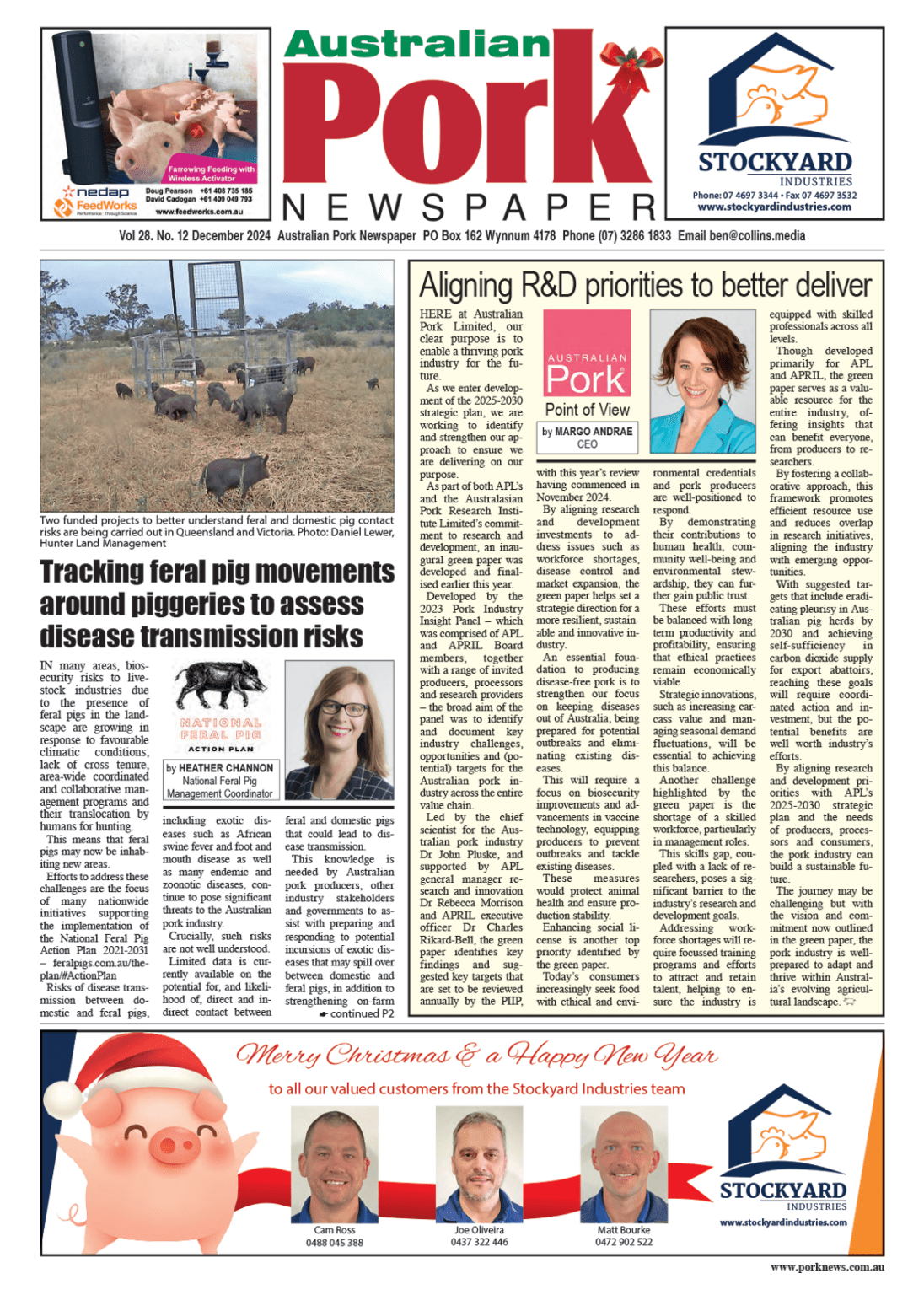 Australian Pork Newspaper – The only specialised pork paper