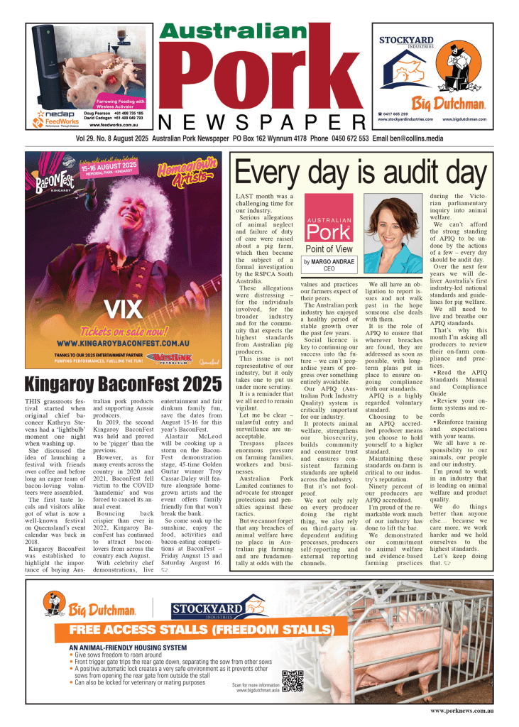 Australian Pork Newspaper – The only specialised pork paper